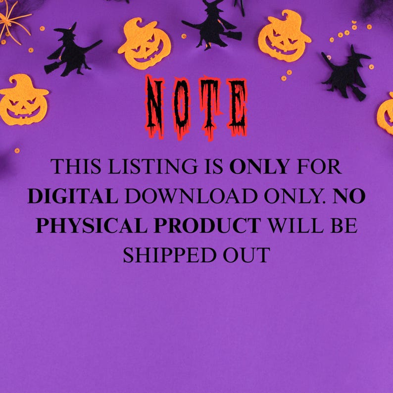 Halloween PNG | Spooky Cute Digital Download | Trick or Treat Designs ...