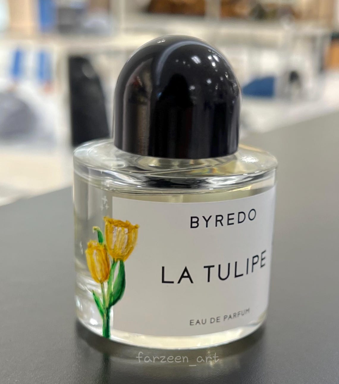 Custom Hand-painted Perfume Bottle, Personalized Perfume, Glass ...