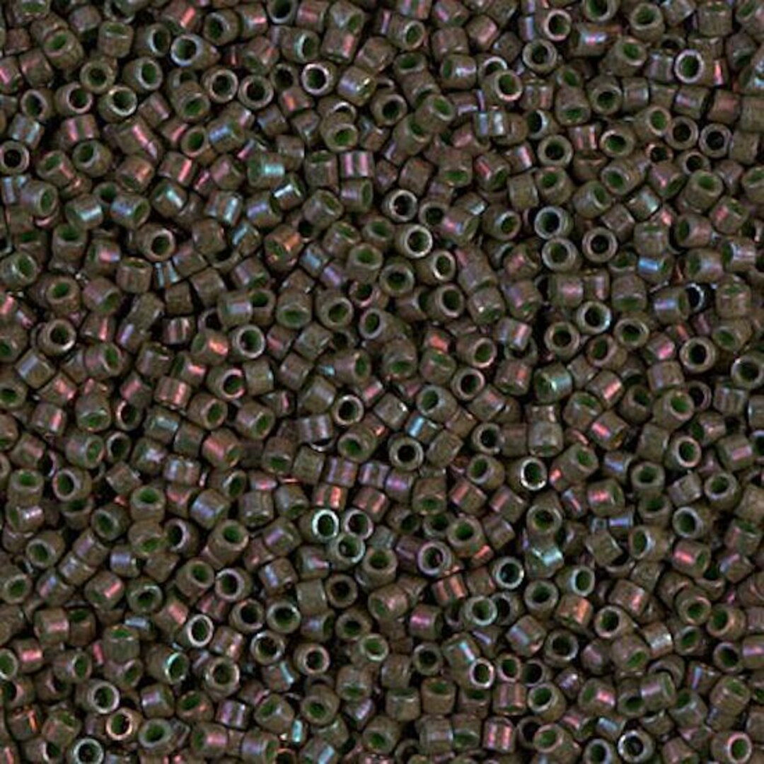 DB0131 Delica 11/0 Opaque Dark Olive Luster - Etsy
