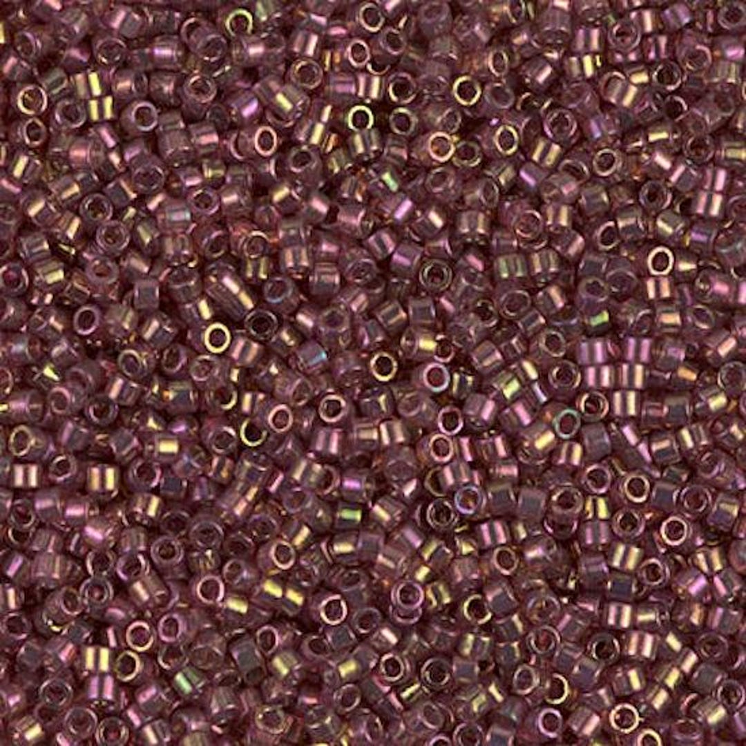 DB0103 Delica 11/0 Dark Topaz Rainbow Gold Luster - Etsy