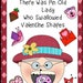 February Theme There Was an Old Lady Who Swallowed Valentine Shape ...
