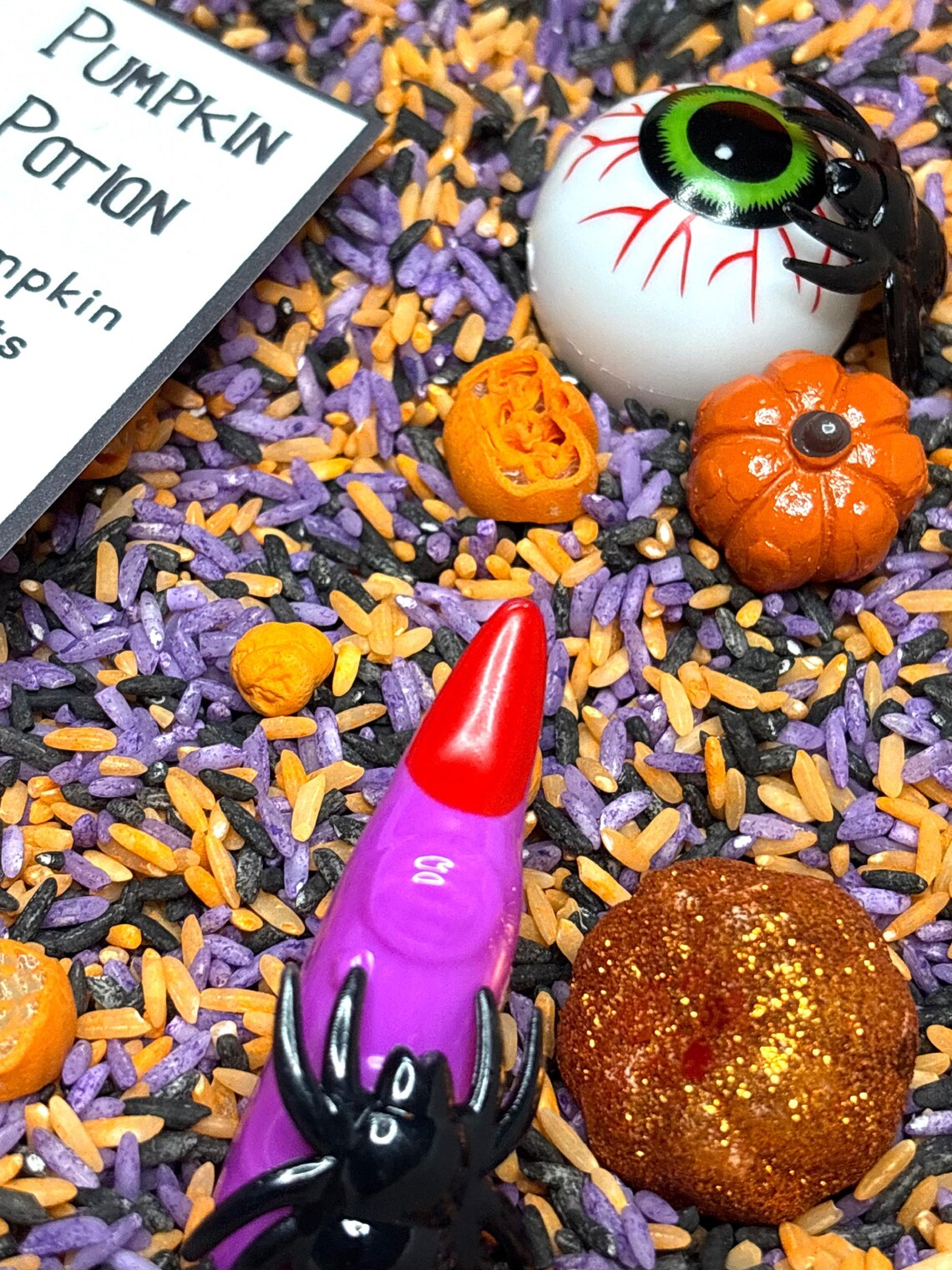 Halloween Sensory Bin Recipe Cards | Pumpkin Potion | Counting Cards ...