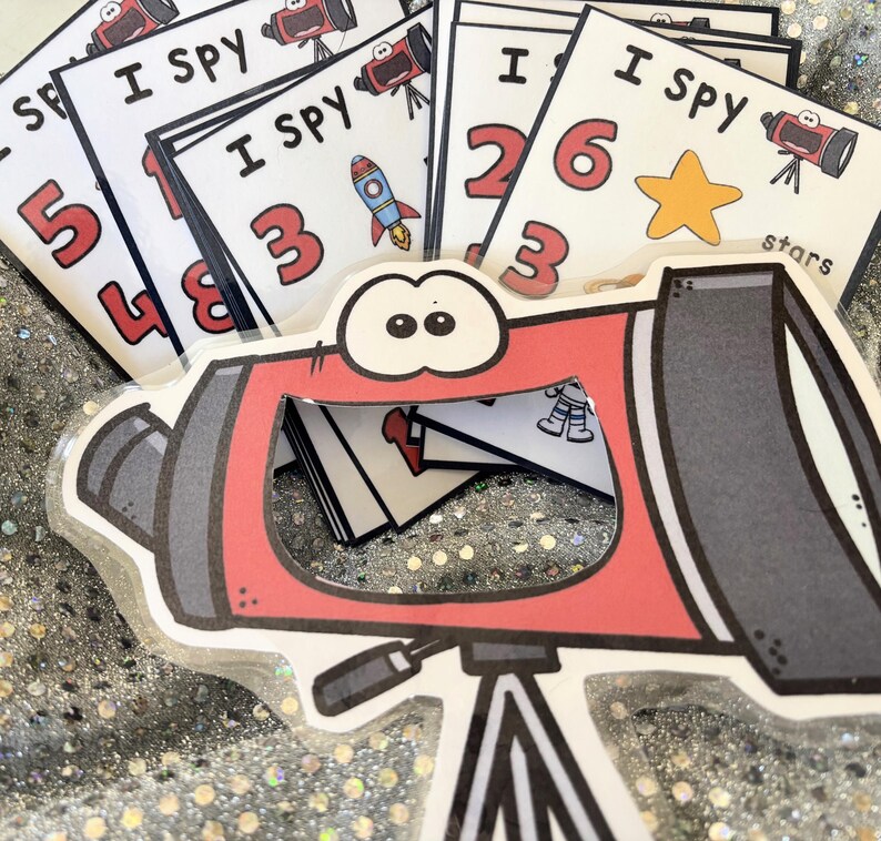 I SPY CARDS Sensory | Outer Space | Sensory Bin Activity | Feed Me ...