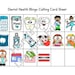 Dental Health BINGO Preschool L Teeth BINGO Activity | Dentist BINGO ...