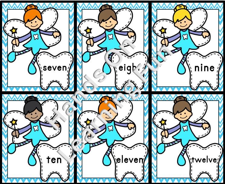Counting Teeth L Tooth Fairy Counting | Count to 12 L Kindergarten L ...