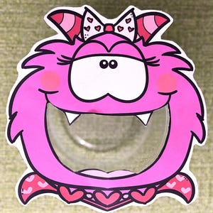 Valentine Feed Me Love Monster Emotions Activity Feeling Sensory Bin ...