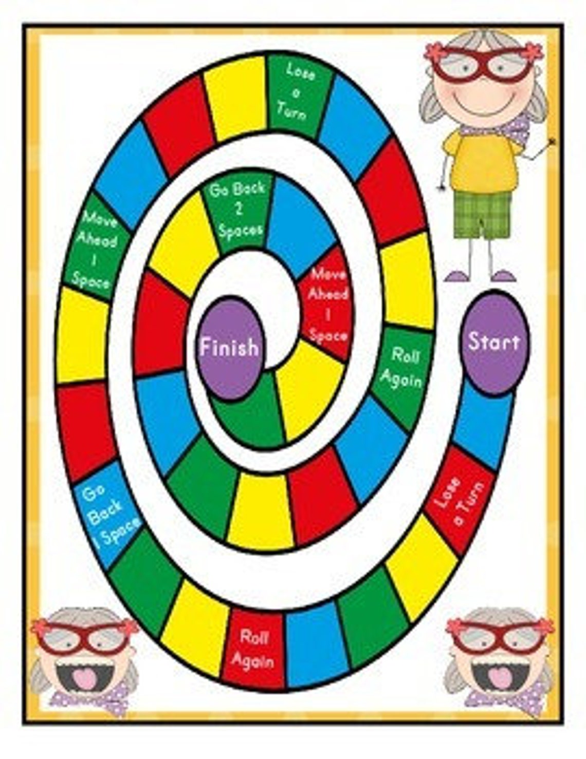Old Lady Beginning Sounds Literacy Center: Letter Recognition Game (PDF ...