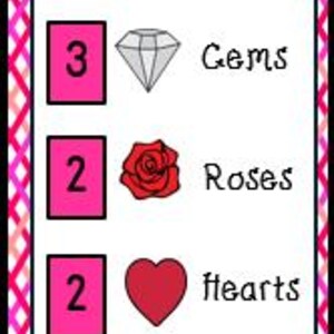 Valentine Love Potion Recipe Cards Matching Counting Measuring Activity ...