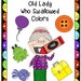 There Was an Old Lady Who Swallowed Colors Literacy Center Color ...