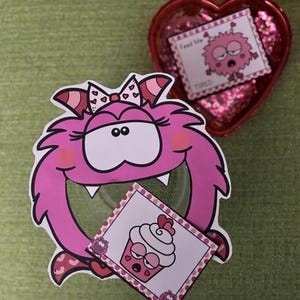 Valentine Feed Me Love Monster Emotions Activity Feeling Sensory Bin ...