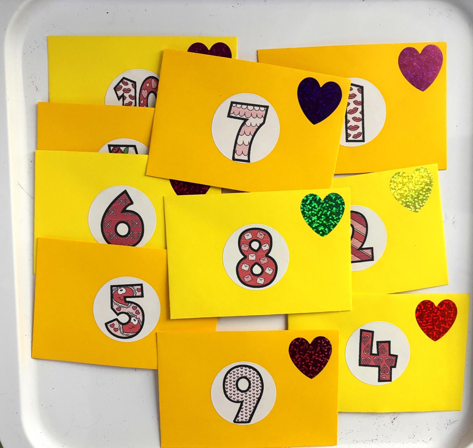 Valentine Feed Me Mailbox Sensory Bin, Math Counting, Community Helper ...