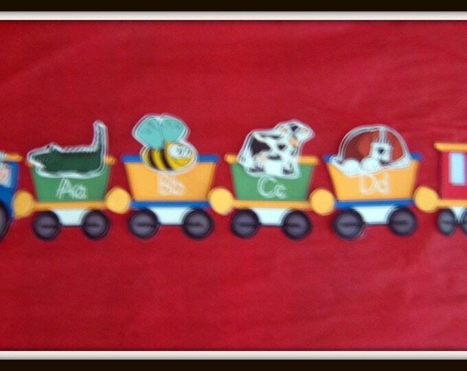 Printable ABC Beginning Sound Phonics Alphabet Train Game - Etsy