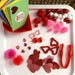 Valentine Feed Me Mailbox Sensory Bin, Math Counting, Community Helper ...