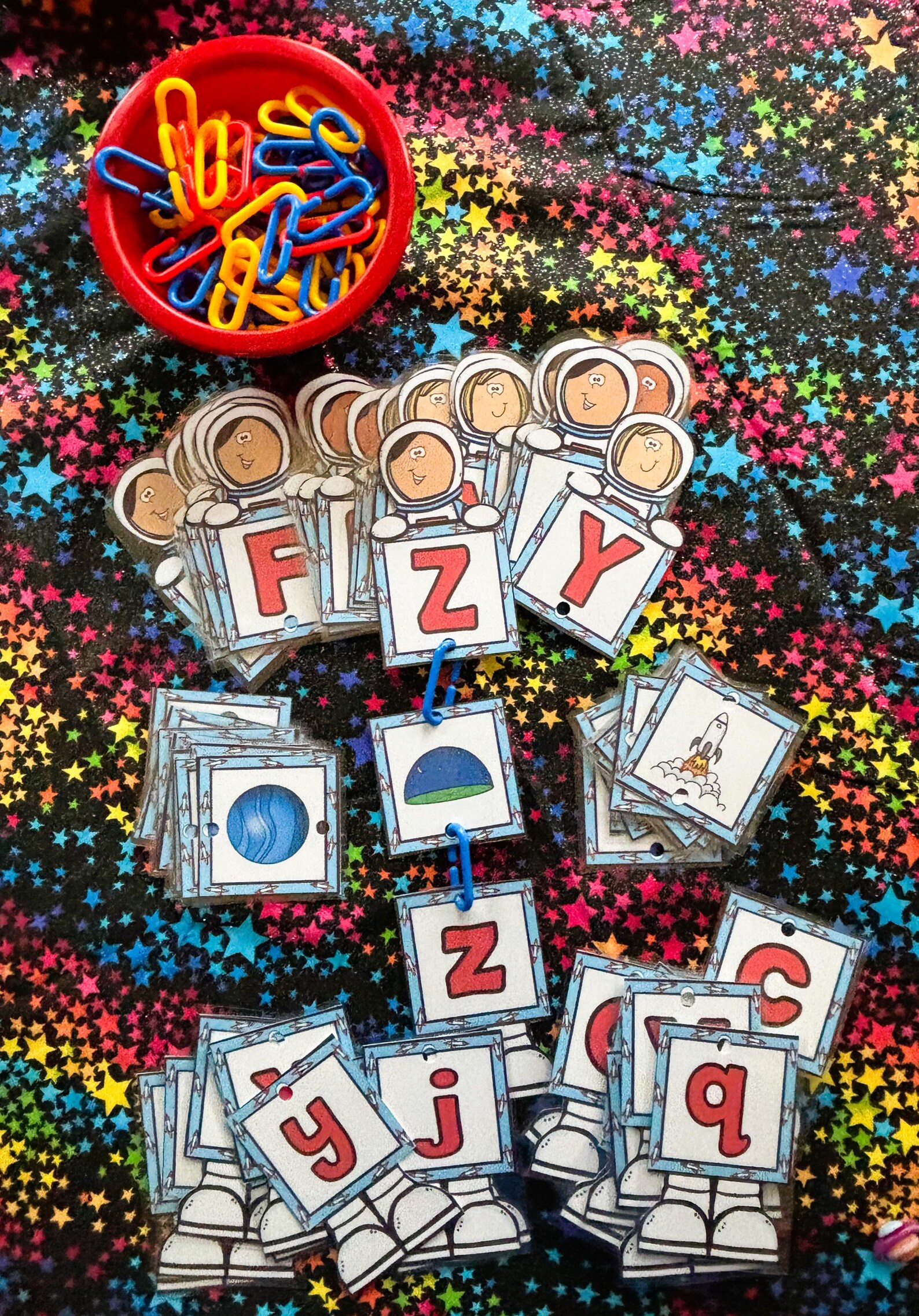 Build an Astronaut | Letter Recognition | Beginning Sound | Literacy ...