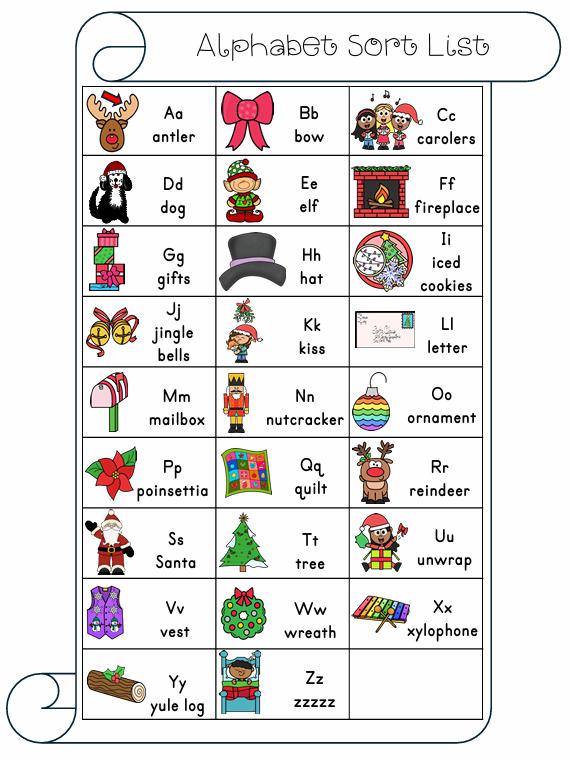 Feed Me Letters Gingerbread Sensory Bin Alphabet Recognition Activity ...