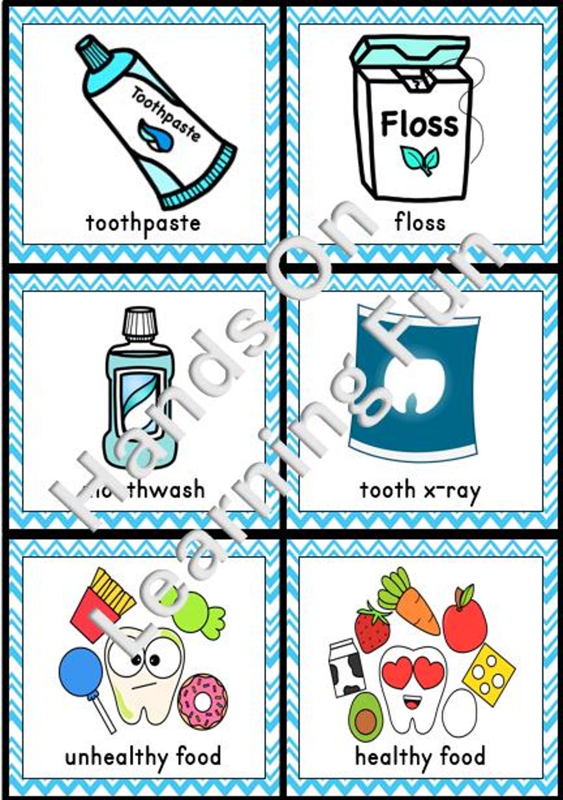 Dental Health BINGO Kindergarten L Teeth BINGO Activity | Dentist BINGO ...