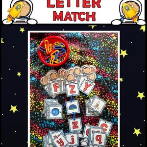 Build an Astronaut | Letter Recognition | Beginning Sound | Literacy ...