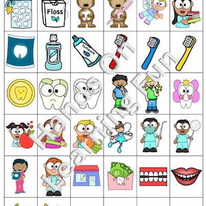 Dental Health BINGO Kindergarten L Teeth BINGO Activity | Dentist BINGO ...