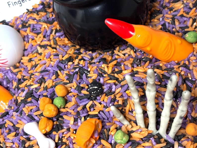 Halloween Sensory Bin Recipe Cards | Monster Mash | Counting Activity ...