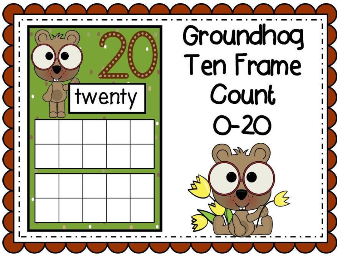 Groundhog Day Number Sequencing, Counting Puzzles, Montessori Math ...