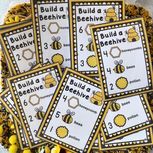 Spring Bee Sensory Bin | Build a Beehive | Loose Parts |tinker Tray ...