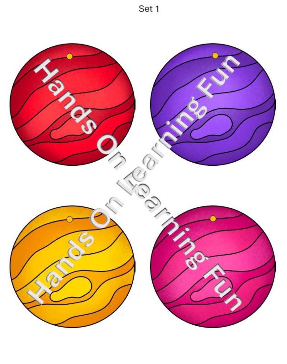 Space Rocket Color Match Activity | Preschool Printable (digital ...