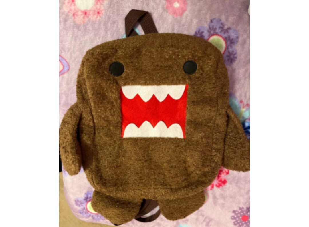 Domo Kun Plush Backpack, Cartoon Anime School Backpack for Kids | Girls ...