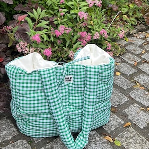 Bubble Tote Bag Sewing Pattern, Step-by-step Instructions With Diagrams ...
