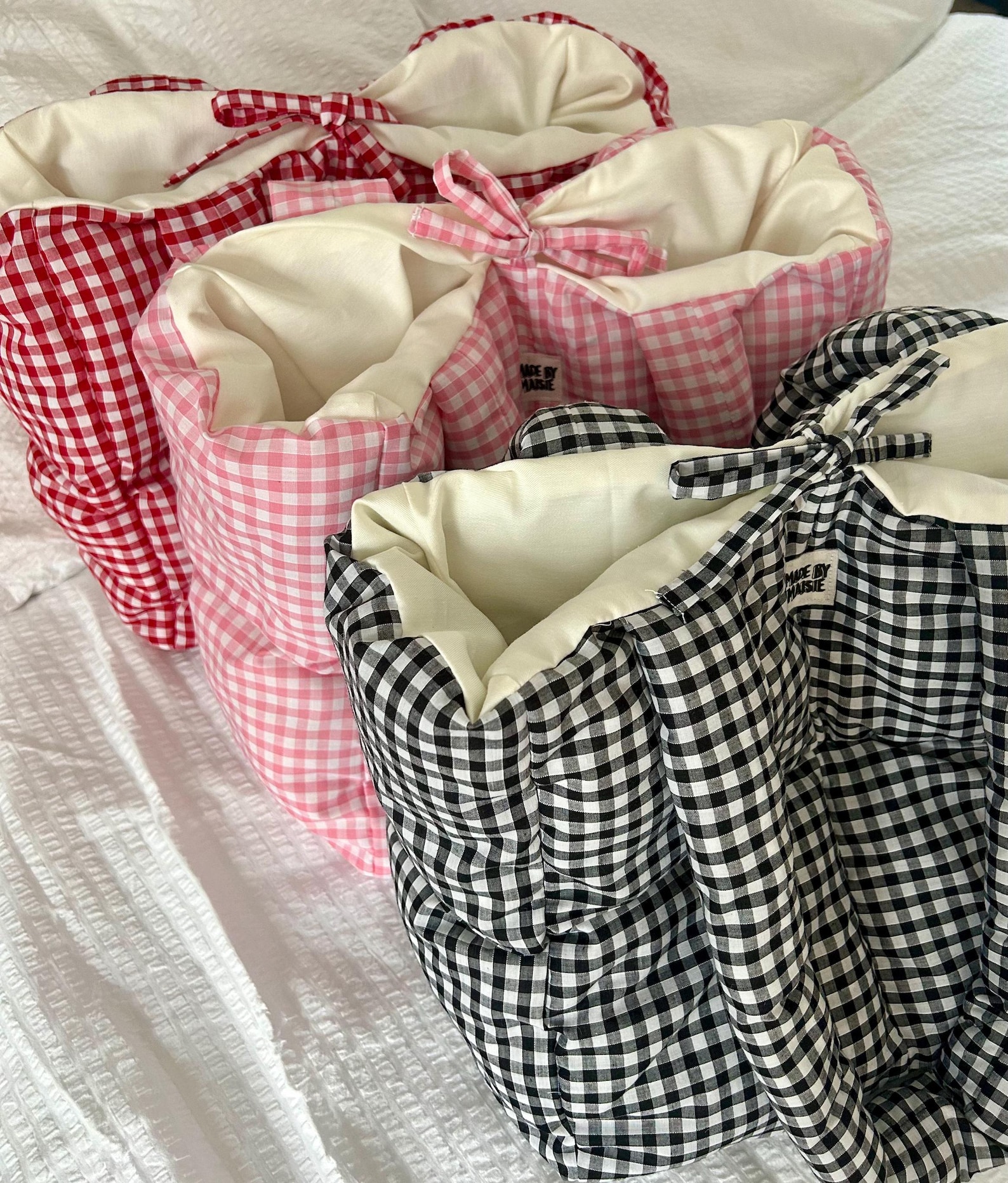 Bubble Tote Bag Sewing Kit, Step-by-step Instructions With Diagrams ...