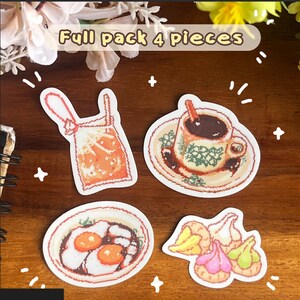 Pixel Art Malaysian Food Sticker Pixel Art Malaysian Food Set Matte ...