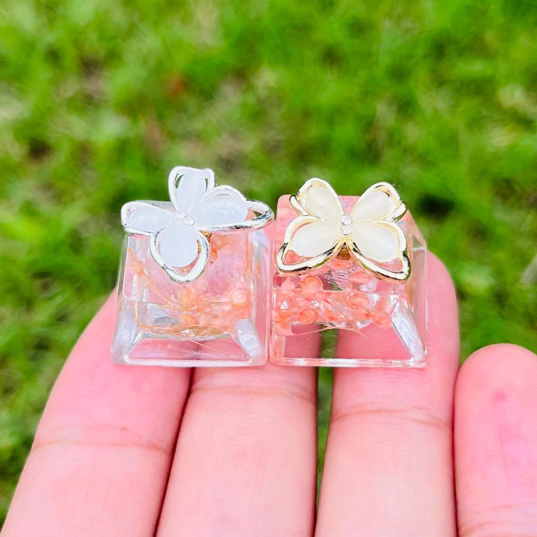 Butterfly Keycap ,special Gift for Her Universe Keycaps , Cherry ...