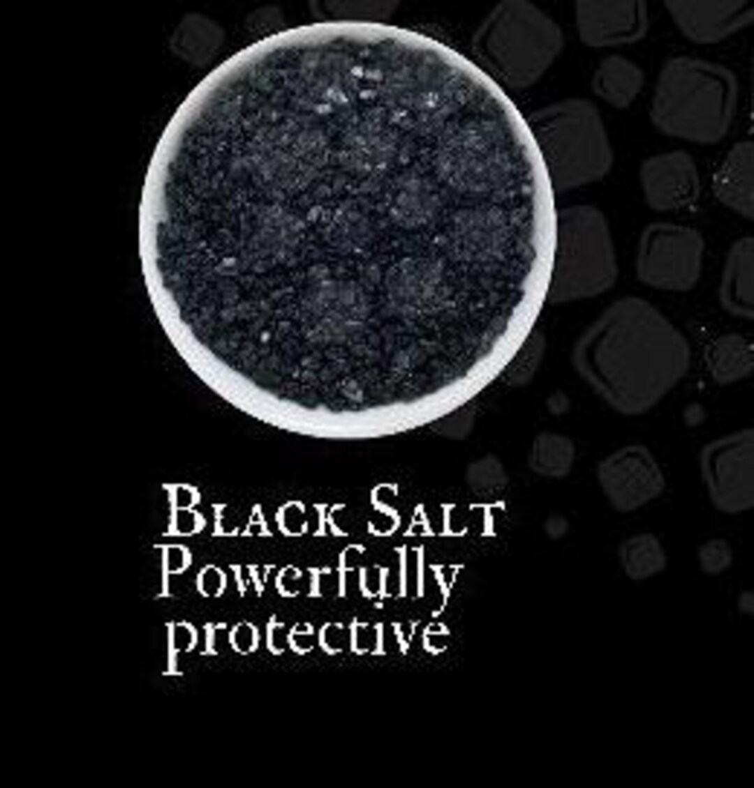 Witch’s Black Salt ( Protection ) - Etsy