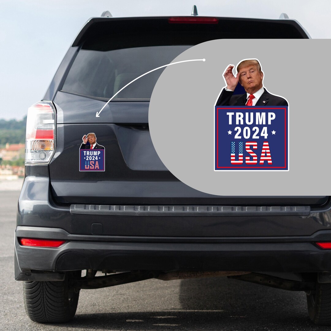 Trump Magnets, Cutouts, Decorations Magnets, I Love Trump Door ...