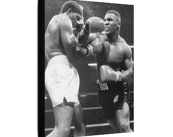 Mike Tyson Canvas Poster Iron Mike Boxing Gift - Etsy