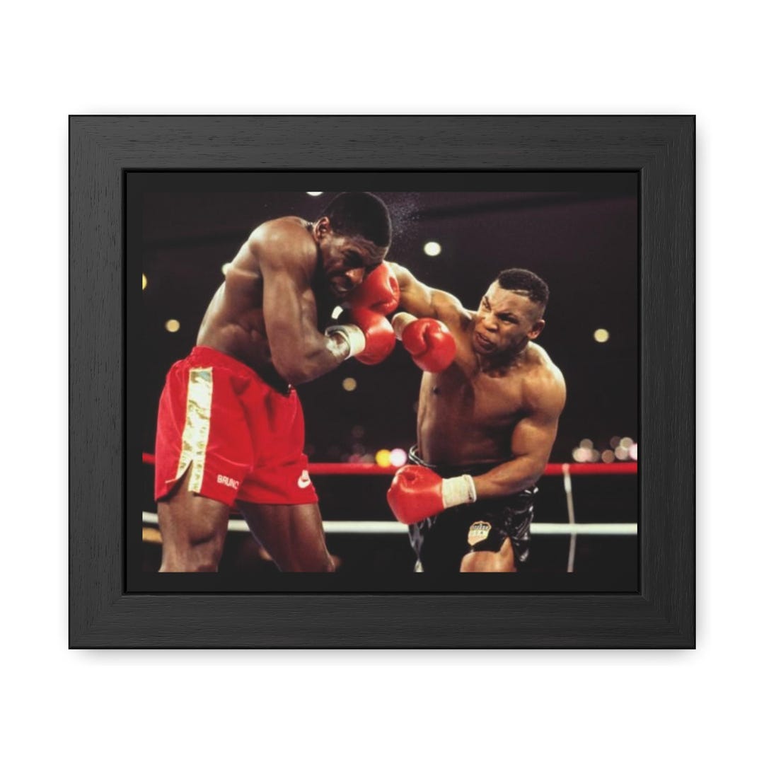 Mike Tyson Poster Iron Mike Boxing Gift Framed Posters - Etsy