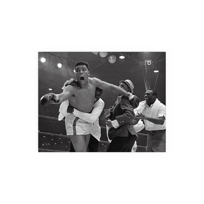 Muhammad Ali Poster, Muhammad Ali Wall Art, Vintage Sport Poster ...