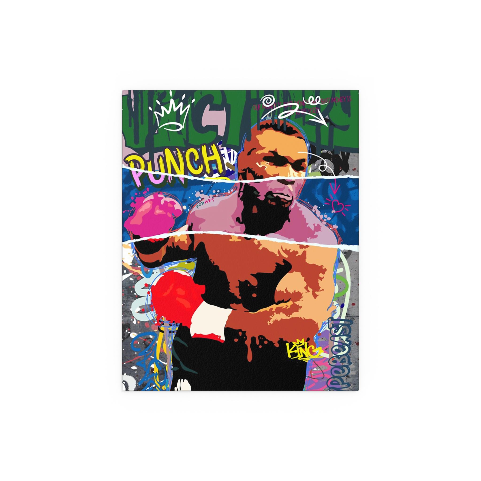 Mike Tyson Poster Iron Mike Boxing Gift Indoor and Outdoor Silk Posters ...