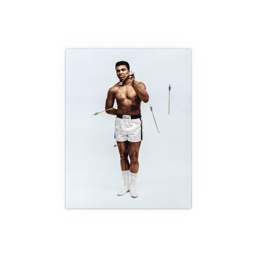 Muhammad Ali Poster, Muhammad Ali Wall Art, Vintage Sport Poster ...