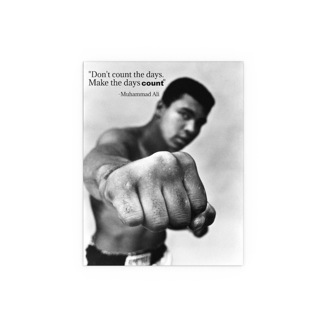 Muhammad Ali Poster, Muhammad Ali Wall Art, Vintage Sport Poster ...
