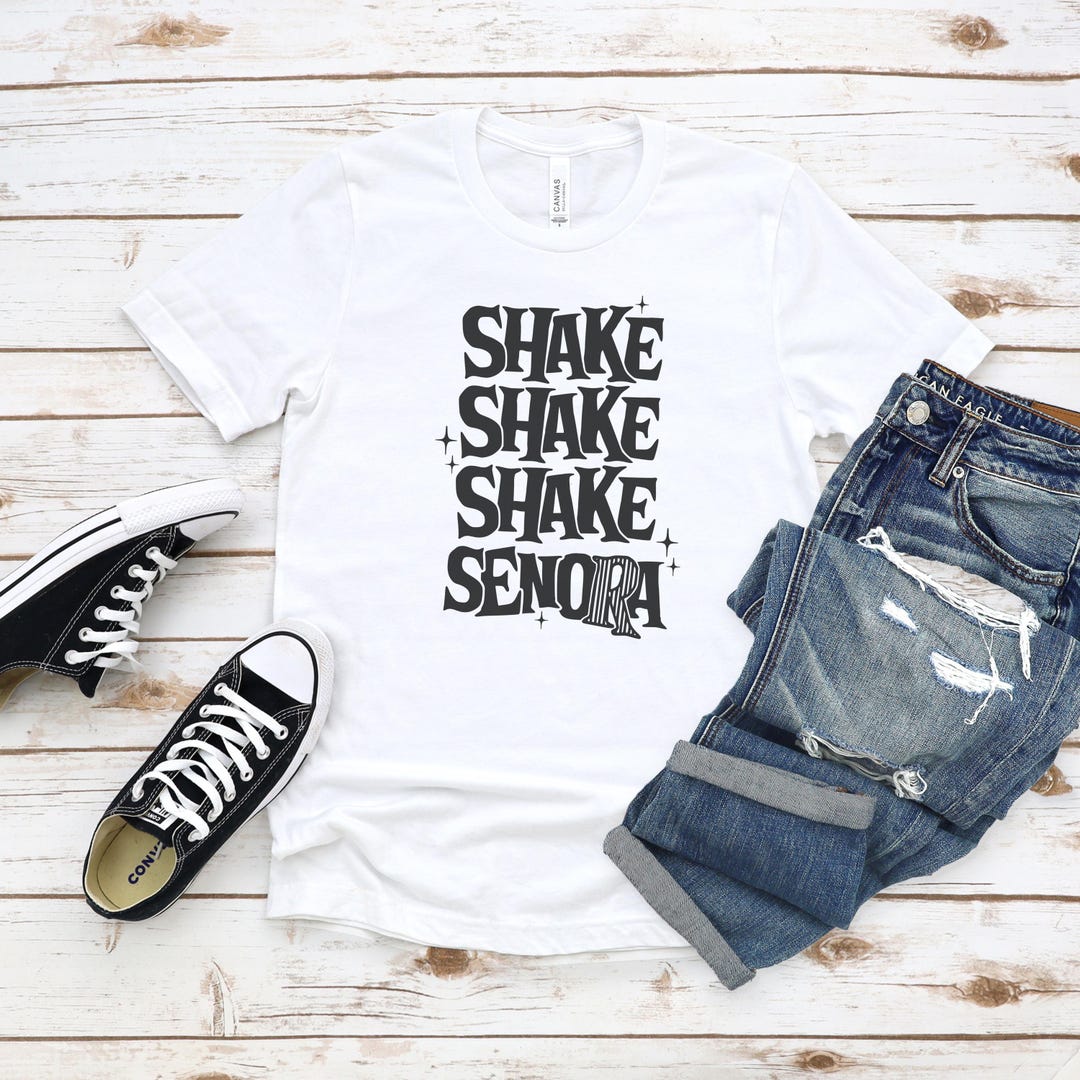 Shake Shake Shake Señora Tshirt, Beetlejuice Shirt, Comfort Colors ...