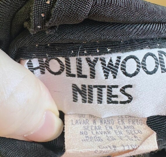 1990s Vintage Hollywood Nites Bombshell Sparkle Dress… - Gem
