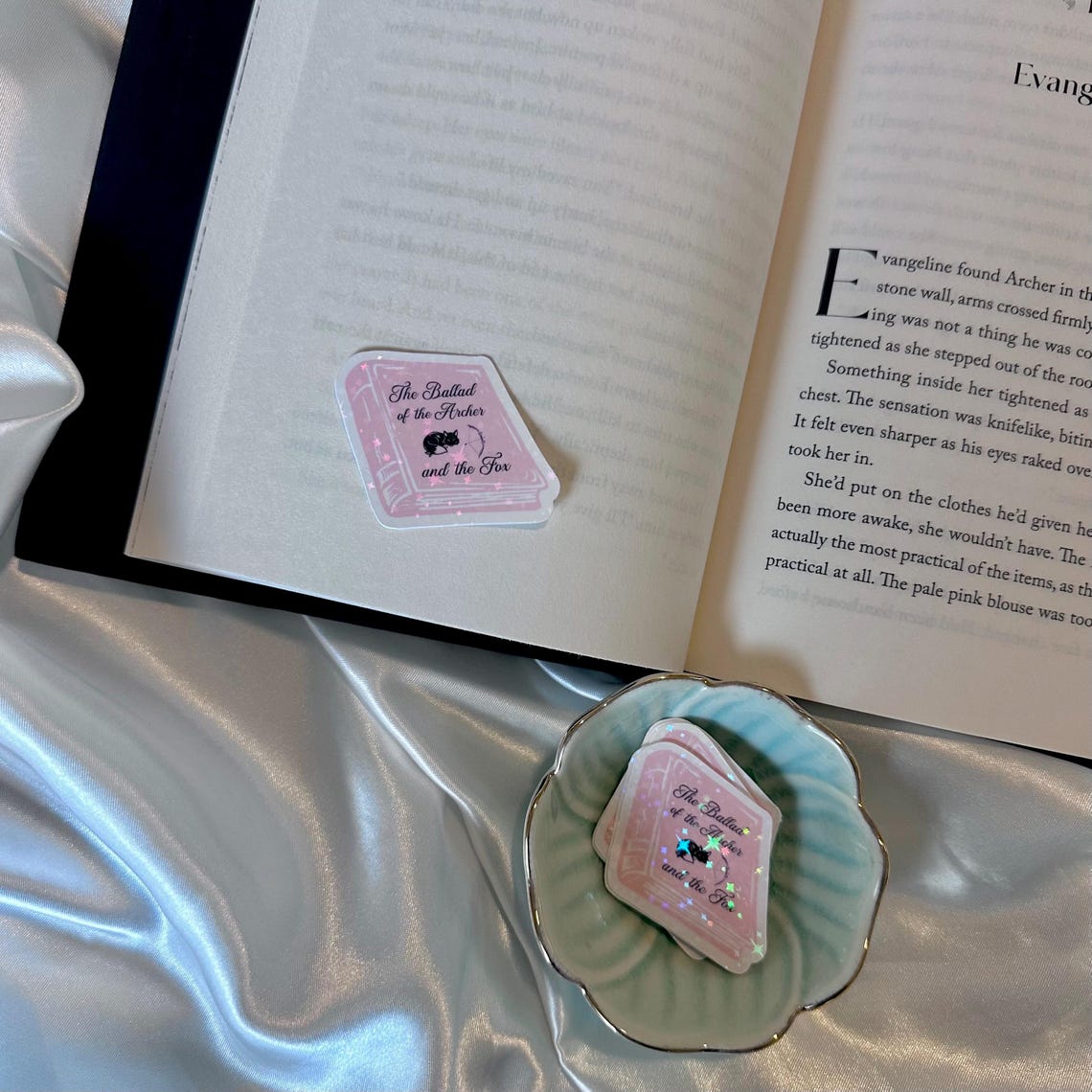 The Ballad of the Archer and the Fox Sticker | Once Upon a Broken Heart ...