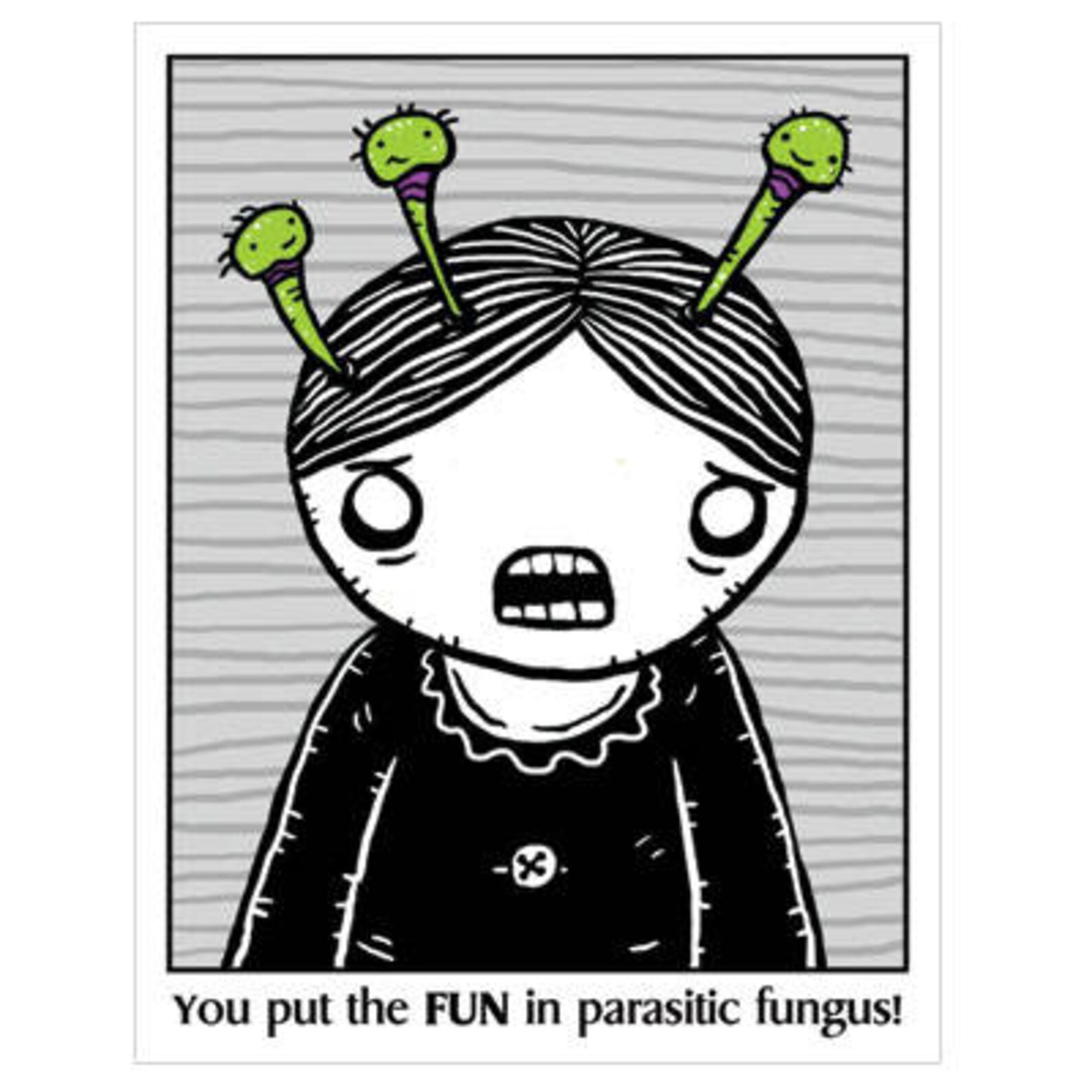 Fun in Fungus Strange Humor All Occasion Gingerdead - Etsy