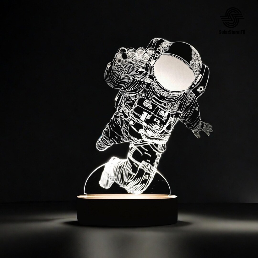 Astronaut Night Light,little Prince Night Light,nursery Decor,baby Boy ...