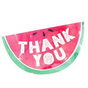 Watermelon, Girls Notecards, Watercolor Notes, Kids Thank You Cards ...