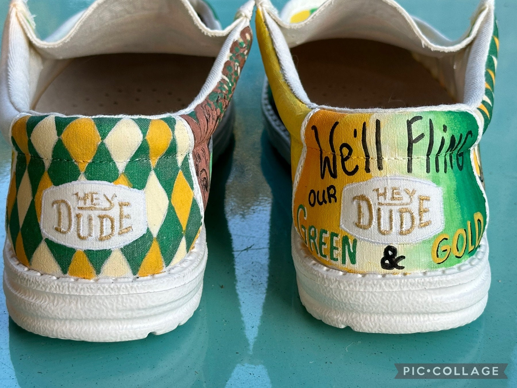 School Spirit/ Homecoming Shoes Hand Painted, Custom Kicks. Shoes Made ...