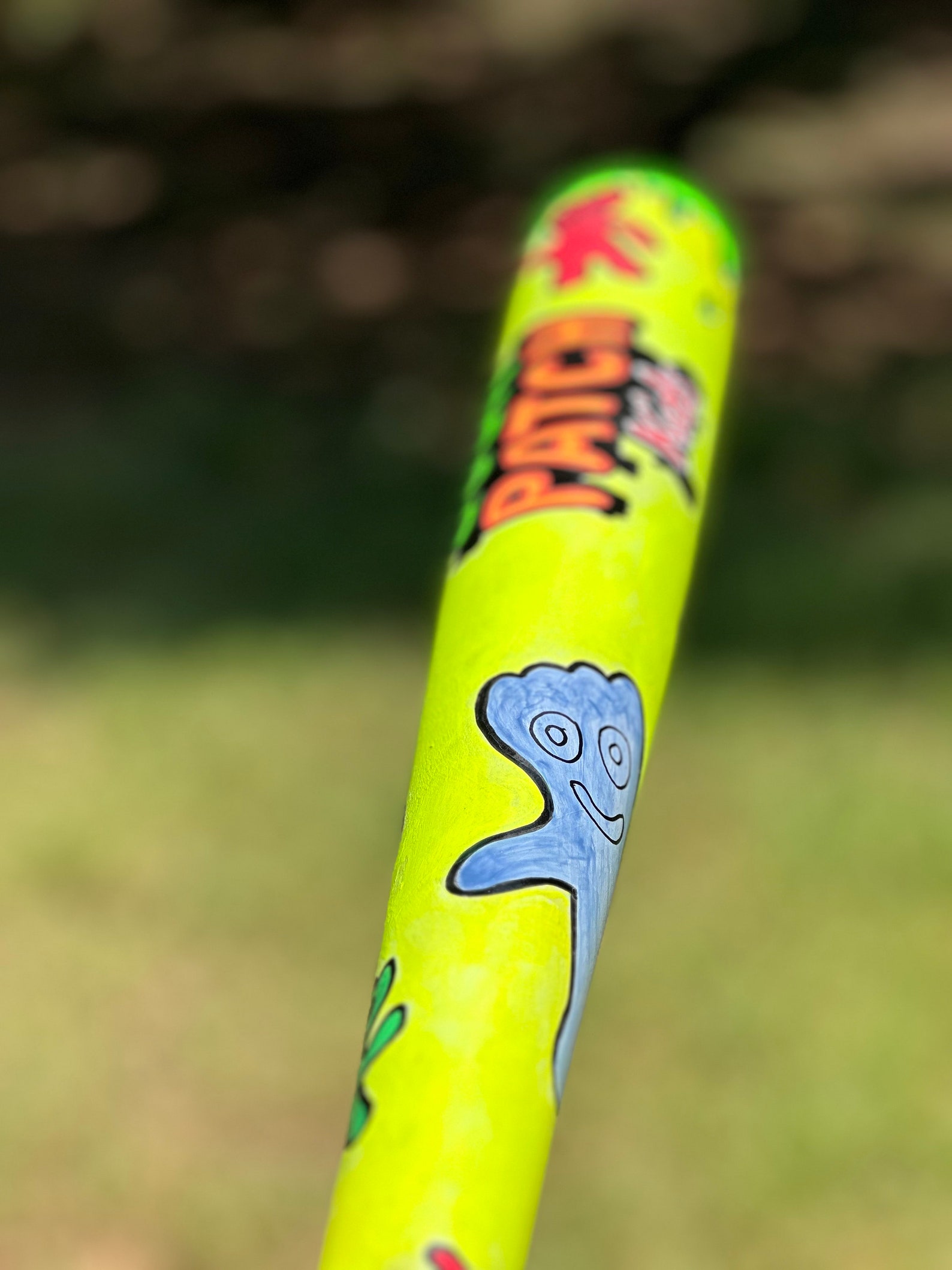 Custom, Hand-painted, Game Ready, Wood Baseball Bats - Etsy