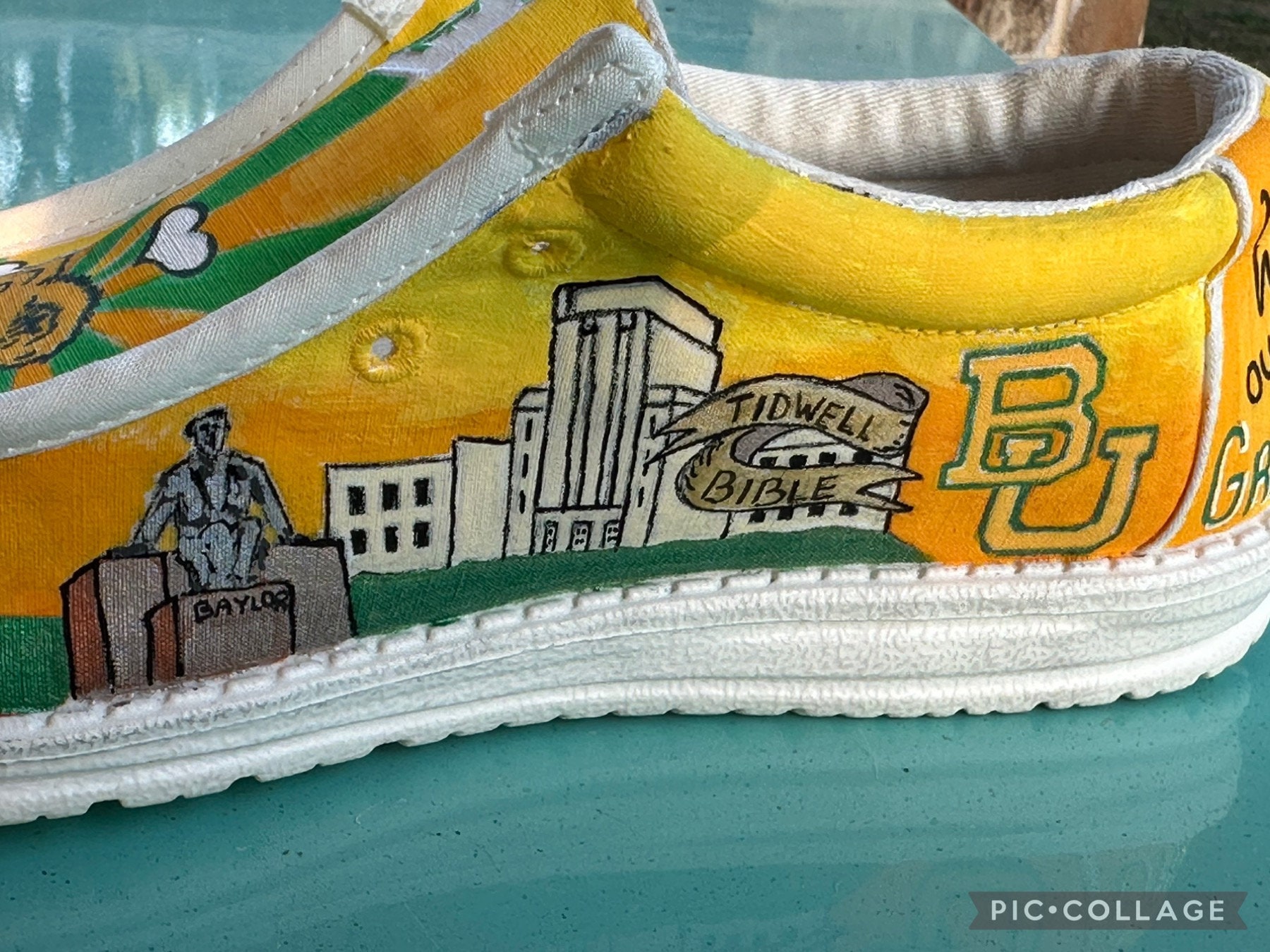 School Spirit/ Homecoming Shoes Hand Painted, Custom Kicks. Shoes Made ...