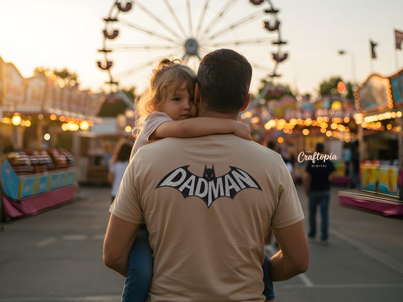 Dadman Png, Funny Fathers Day PNG, Dad PNG, Typography PNG, Dad Shirt ...