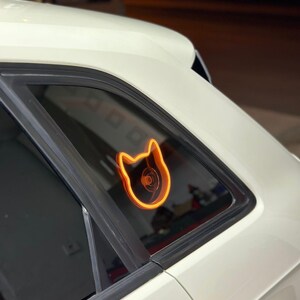 2PCS Interior Neon Led Illuminated Decor Cat (12 Volt) - Etsy